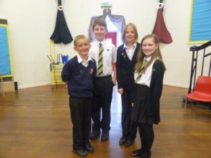 Dunoon Primary Head Boy/Girl and new Clan Captains. | SAL