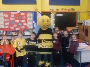 Bella Beatson visits Strachur Primary School | SAL