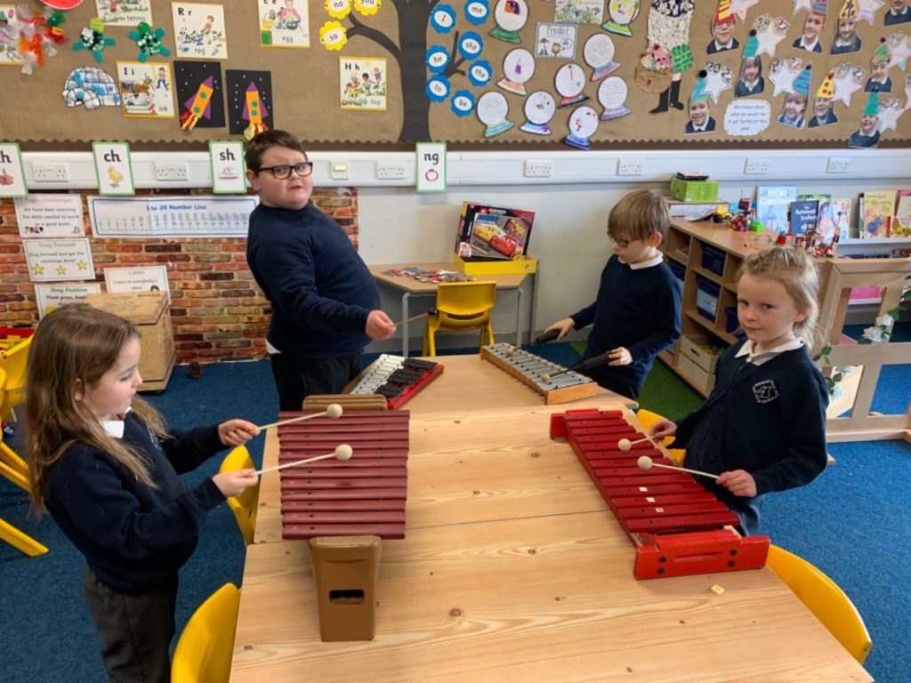 Music Making in P1/2 – Bowmore Primary School