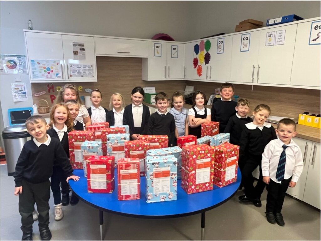 Blythswood Shoebox Appeal – Bowmore Primary School