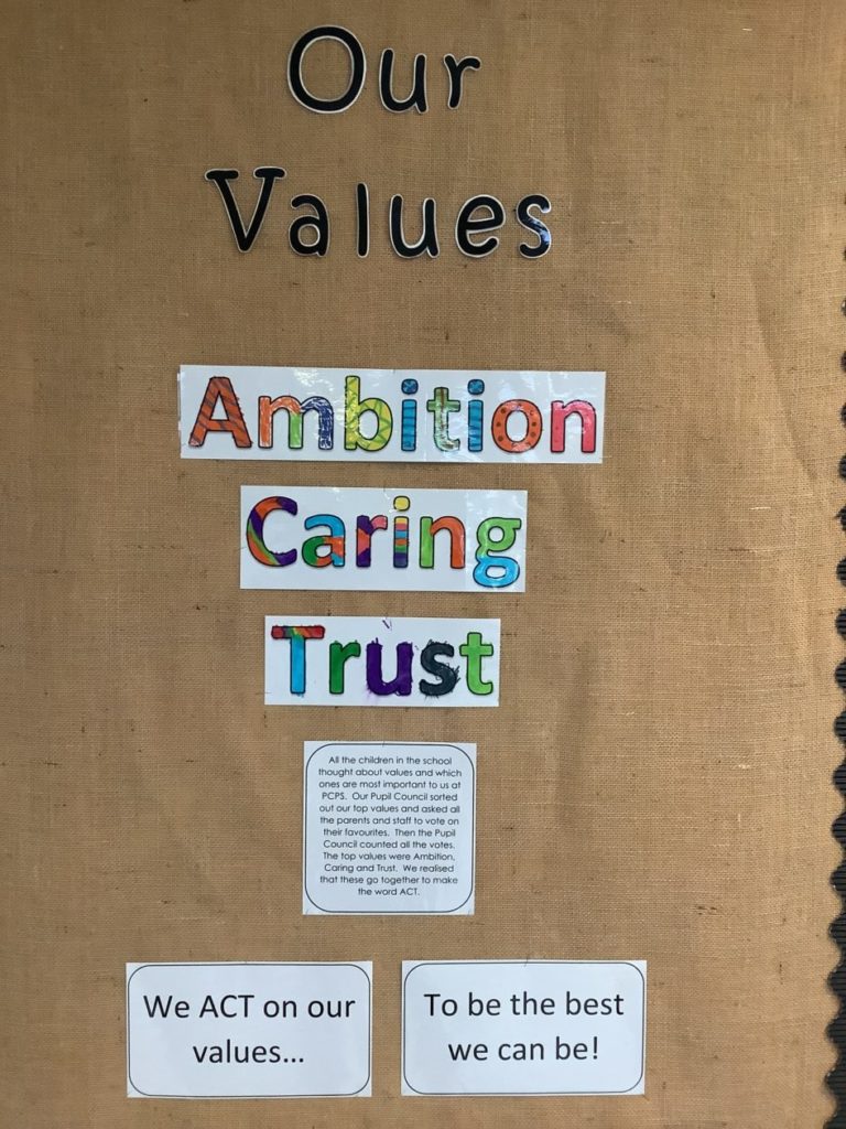OUR VISION AND VALUES – Port Charlotte Primary School