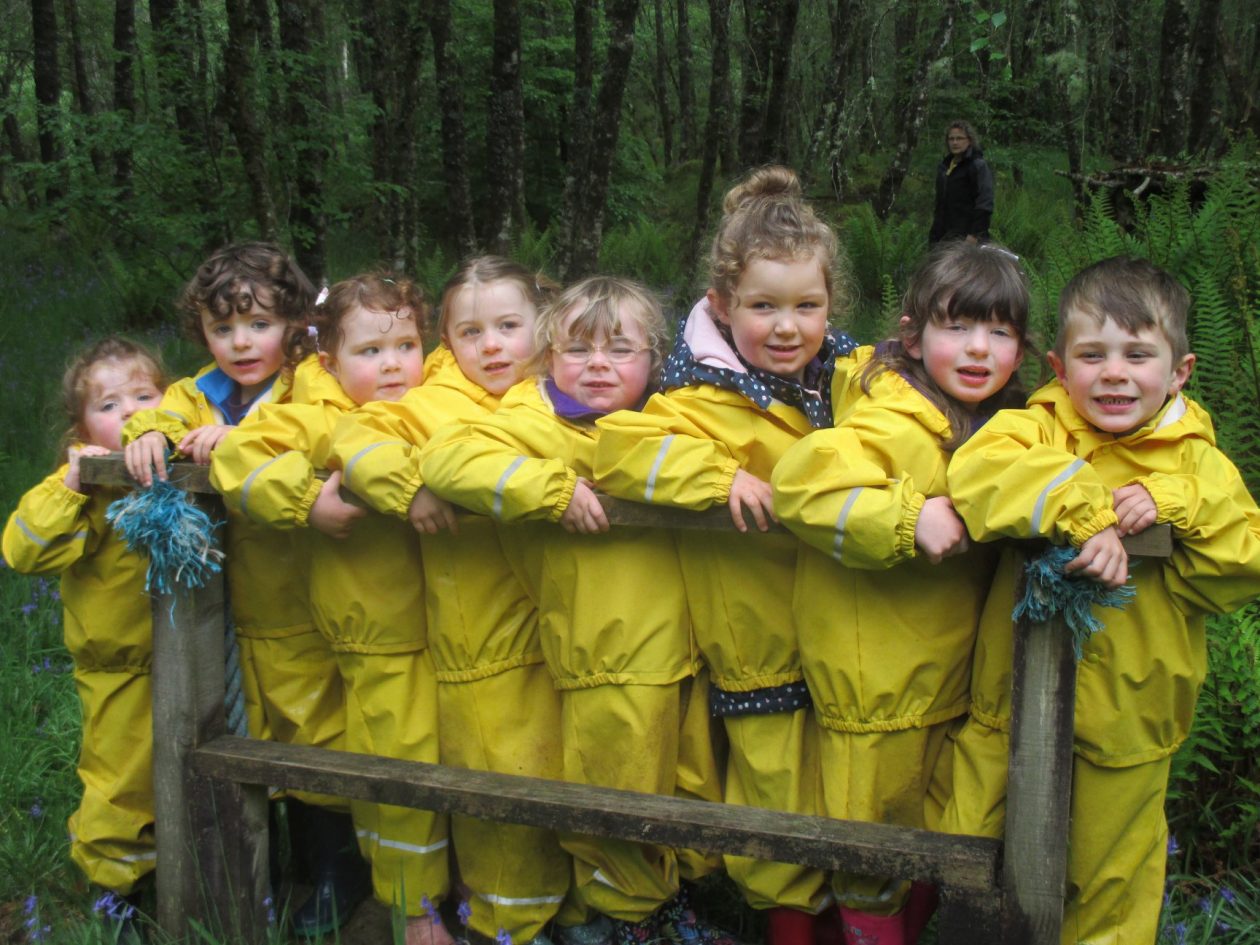 New school sign – Taynuilt Primary School and ELC
