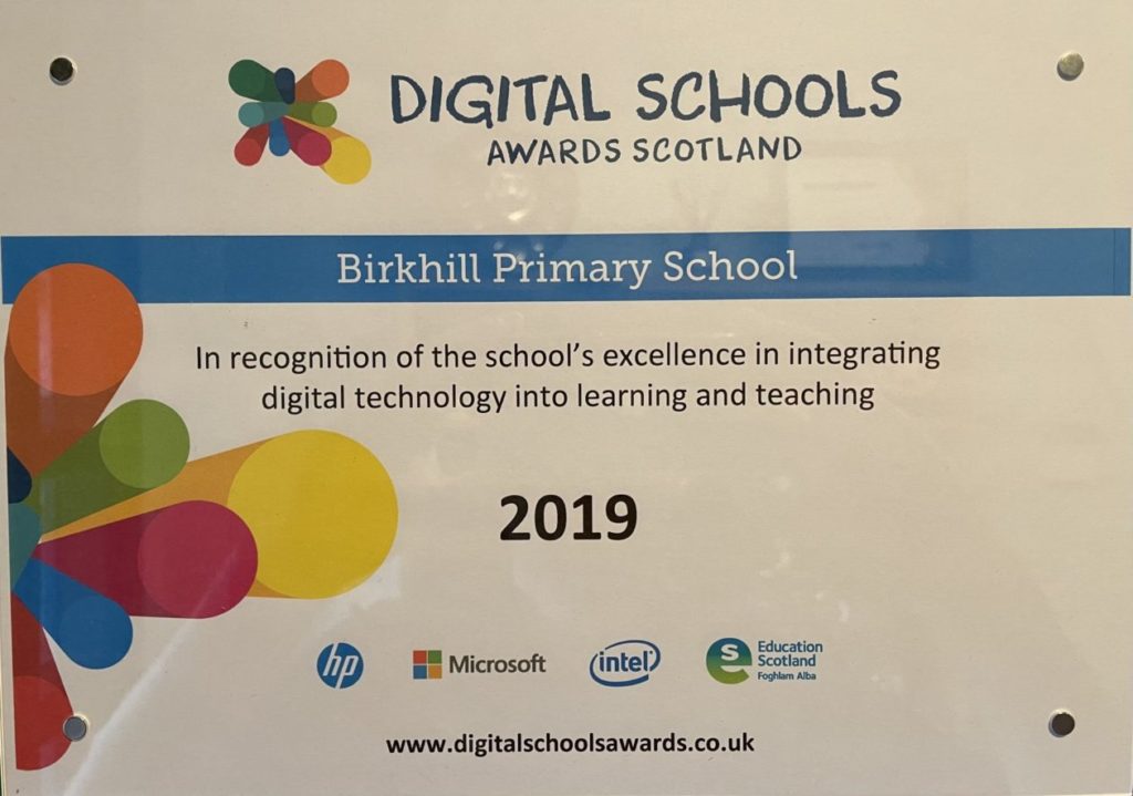 Digital Schools | Birkhill Primary School