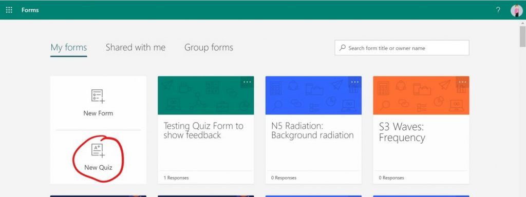 Microsoft Forms and feedback. | Mr Bailey Digital Learning