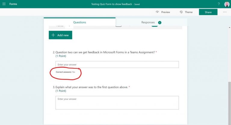 Microsoft Forms and feedback. | Mr Bailey Digital Learning