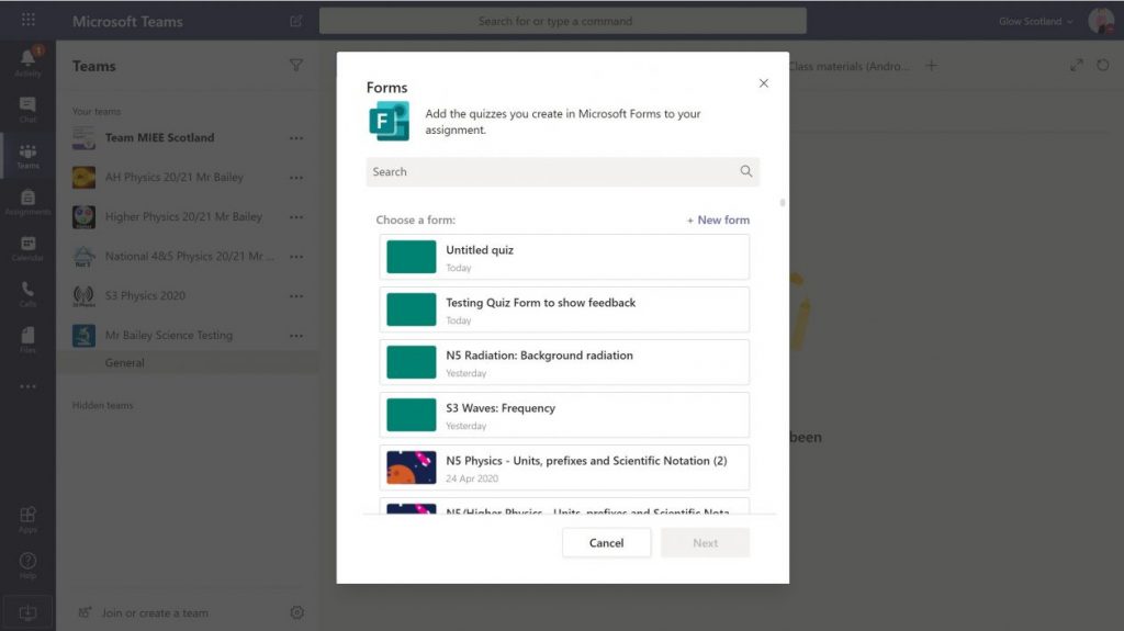 Microsoft Forms and feedback. | Mr Bailey Digital Learning
