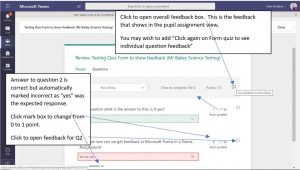 Microsoft Forms and feedback. | Mr Bailey Digital Learning