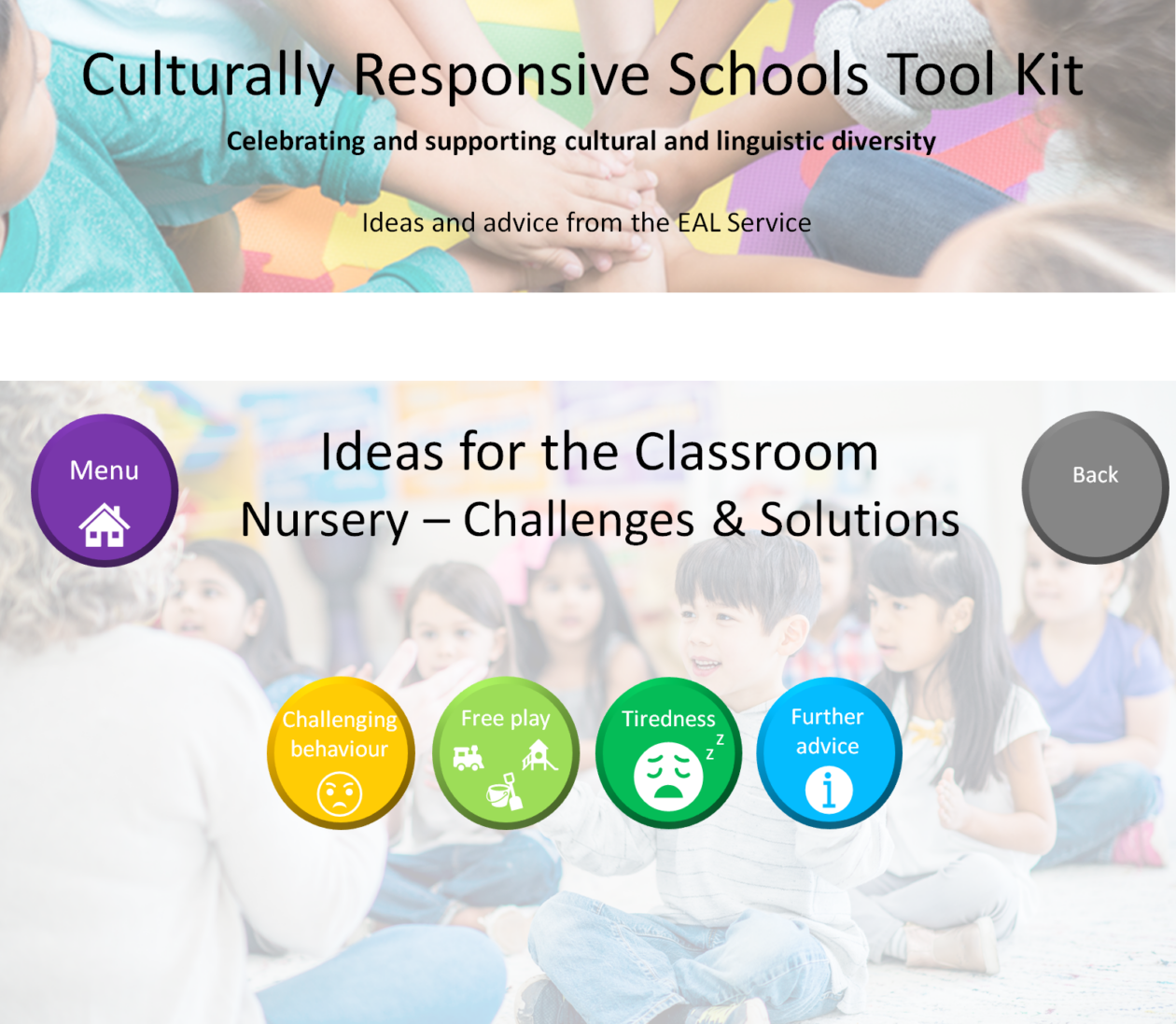 Nursery – Challenges & Solutions – Aberdeenshire EAL Service
