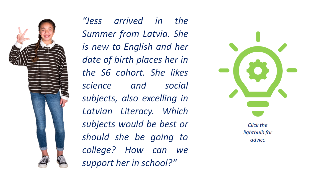 Secondary Case Study 3 – Jess – Aberdeenshire EAL Service