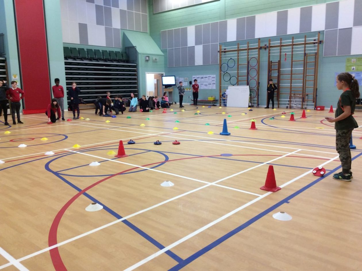 P6R – Curling in PE – Sharing Our Learning @ HOB