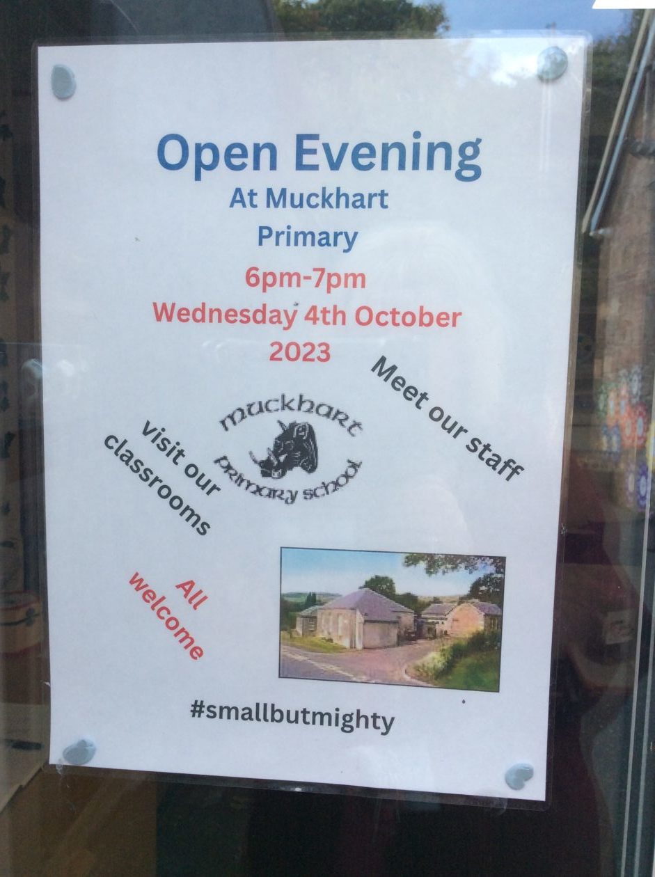 Muckhart Primary School – Official Blog of Muckhart Primary School, Clacks