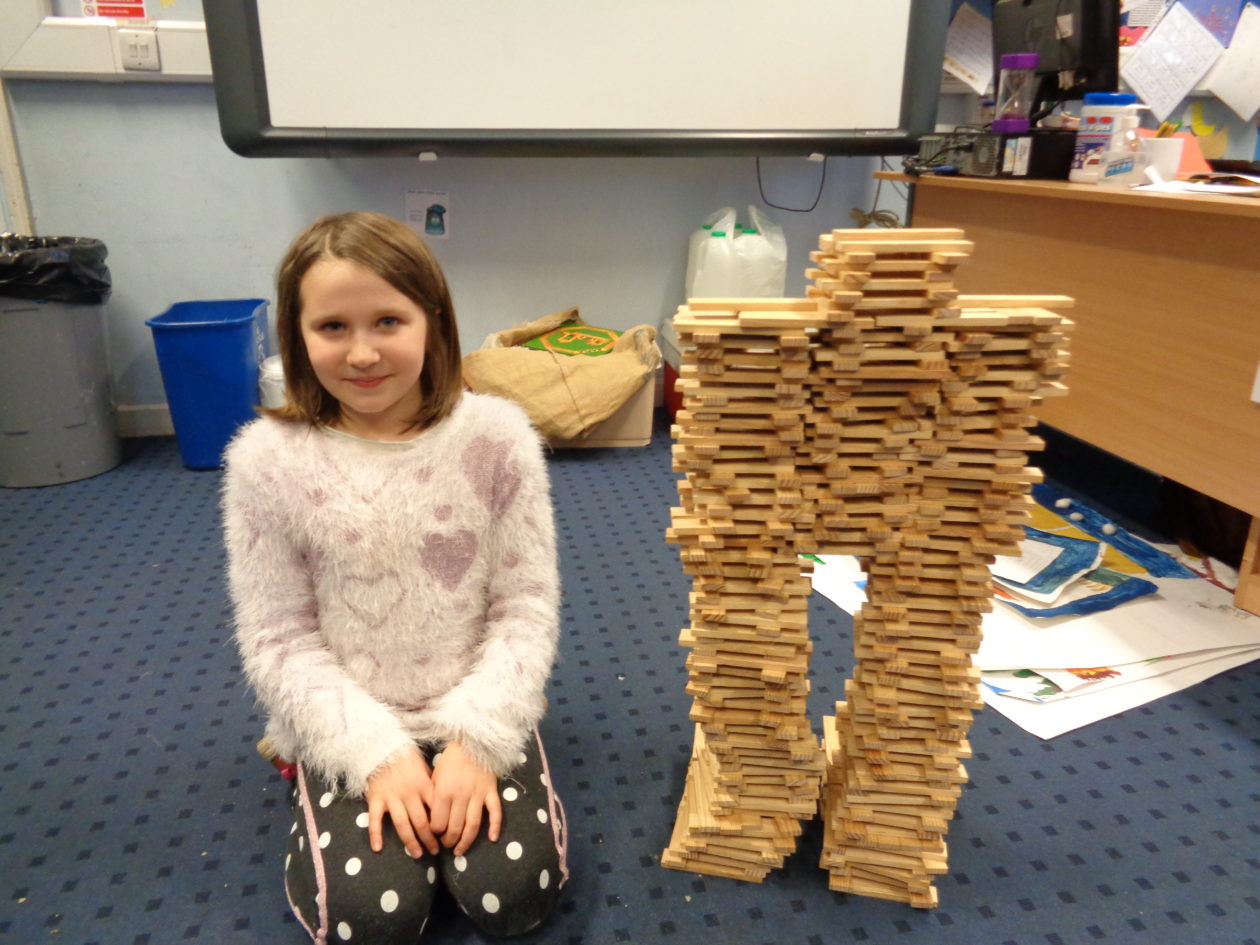 Kapla construction | Auchencairn & Borgue Primary School Partnership