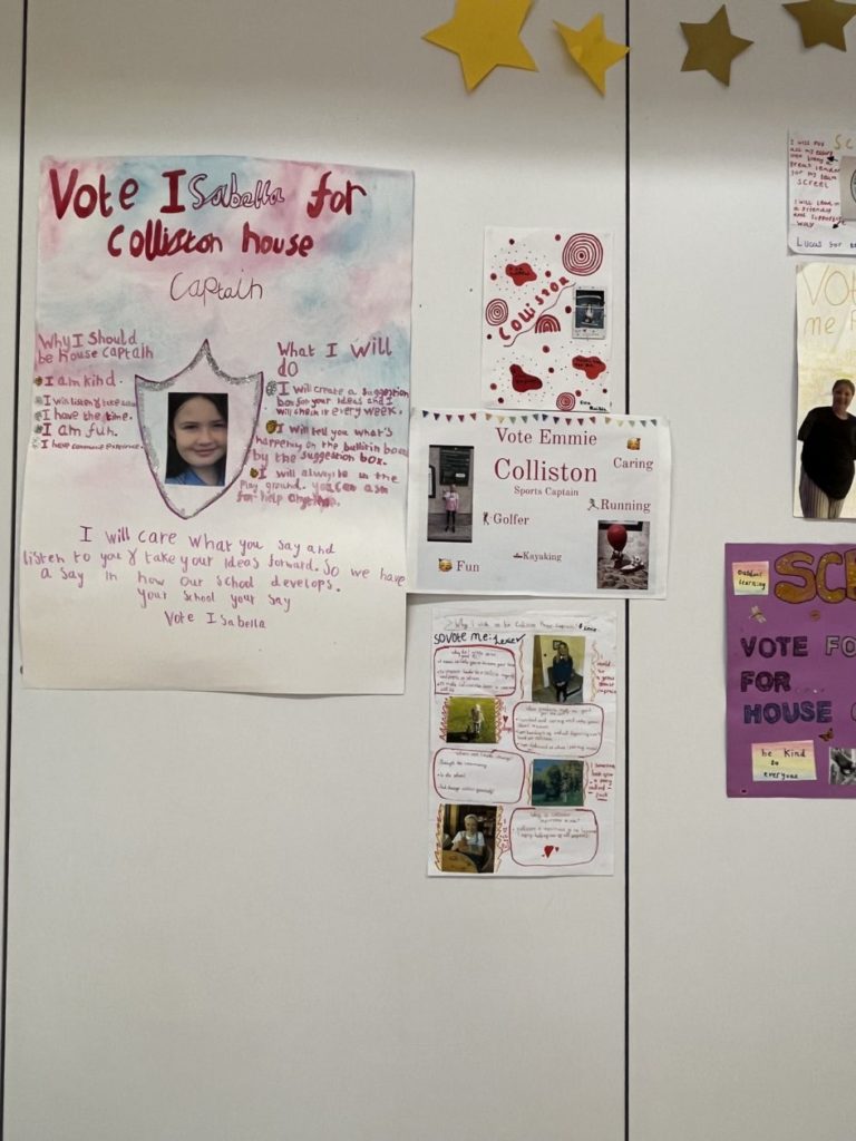 House and Sports Captain Posters | Dalbeattie Primary School