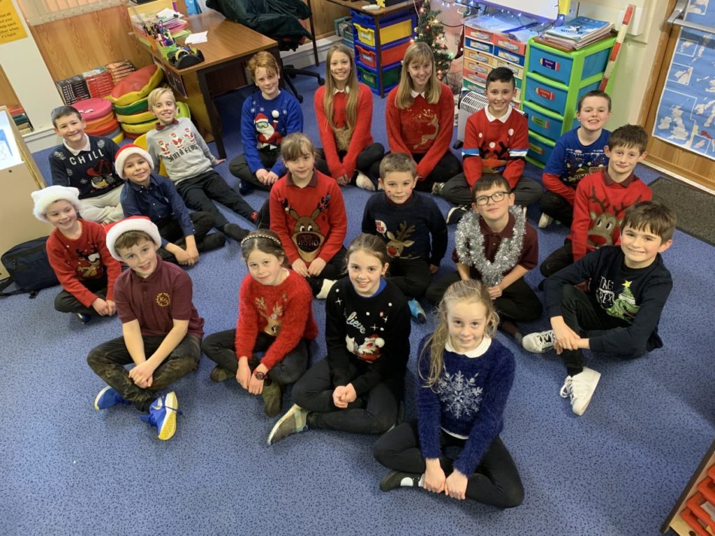 Showing Our Festive Spirit at Kirkcolm!