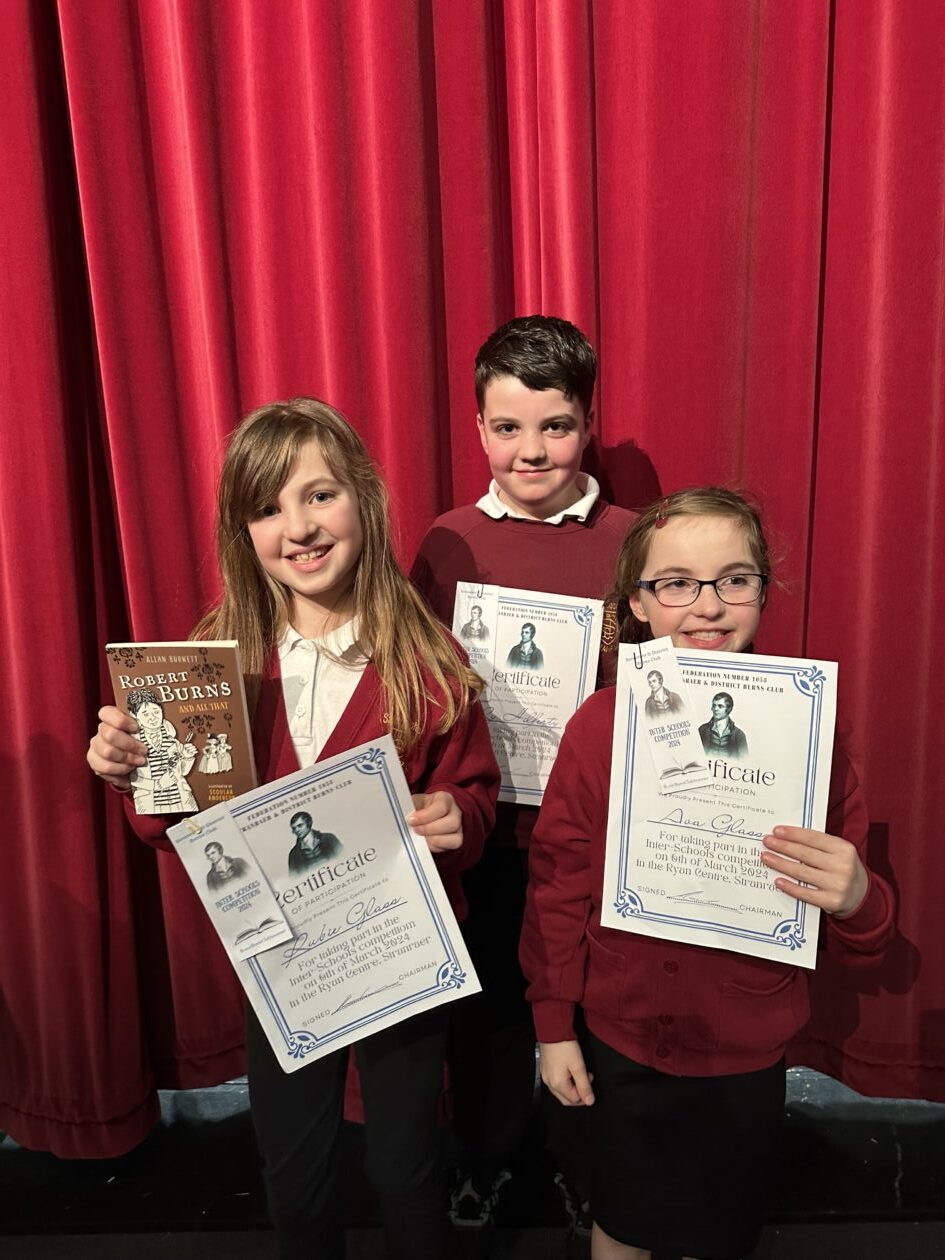 Burns Recital – St Joseph's Primary Website