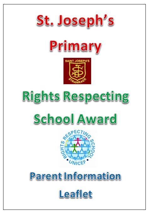 Rights Respecting School Award – St Joseph's Primary Website