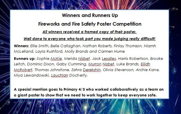 Fireworks and Fire Safety Competition