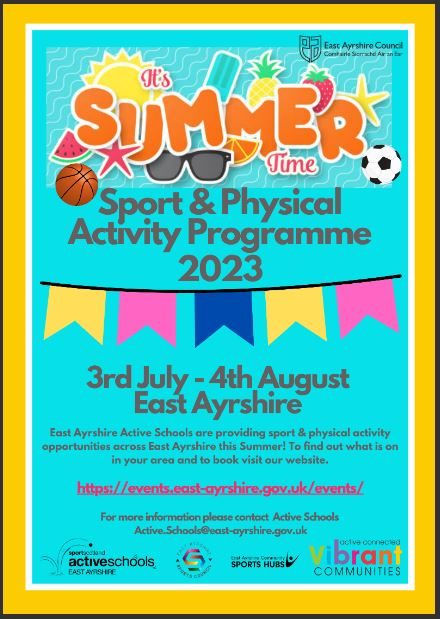 Active Schools Summer Sport Games | Catrine Primary School