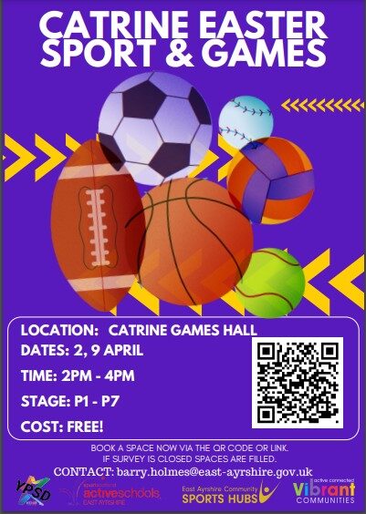 Active Schools Easter Sports and Games | Catrine Primary School