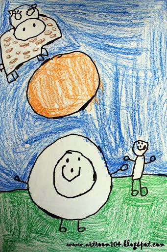 Draw a Picture and tell a story.