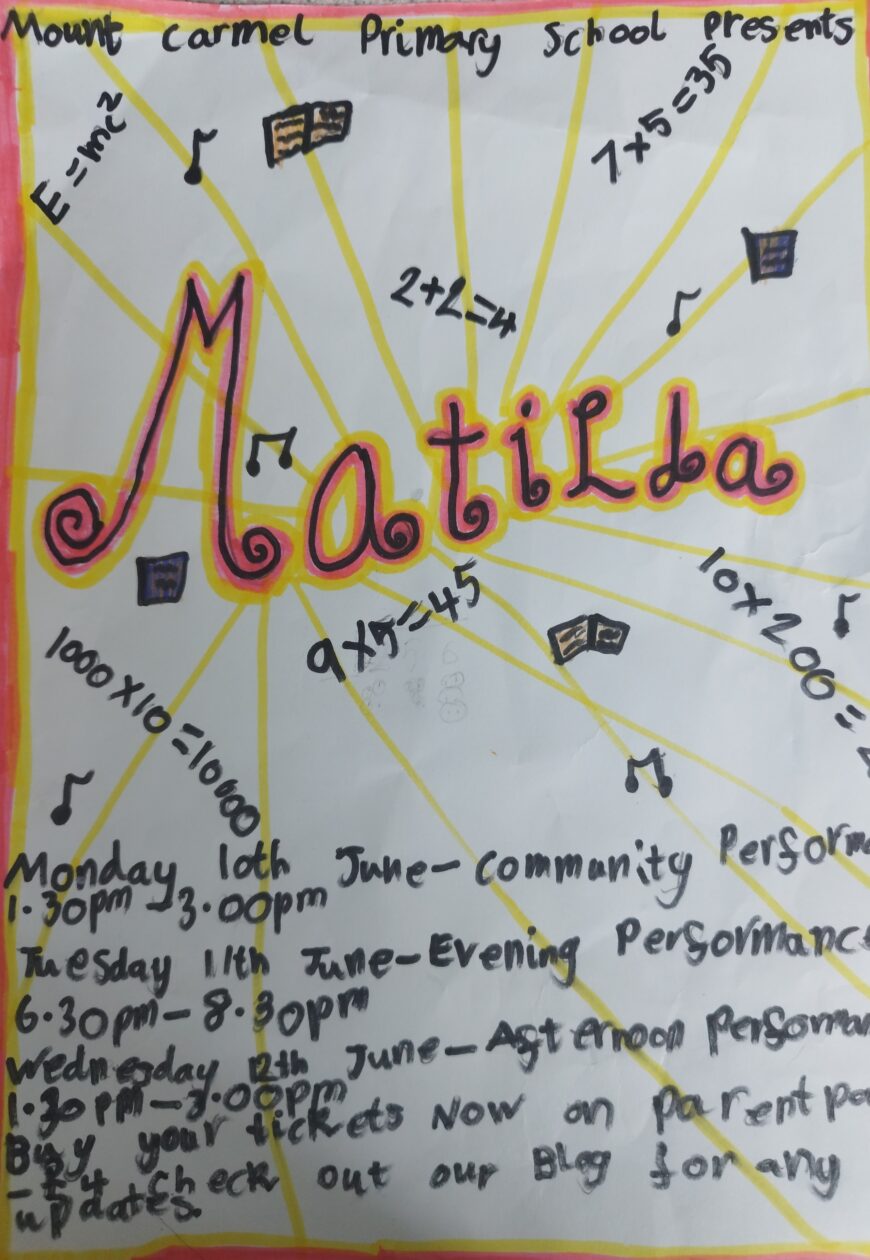 Matilda Jr. The Musical-Information & Tickets On Sale Here👇👇👇👇 | Mount ...