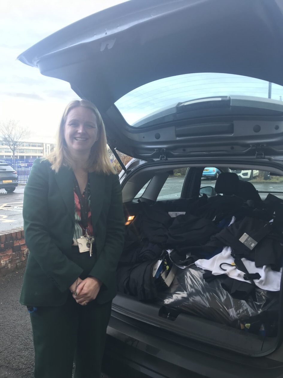 Tesco Uniform Donation | Mount Carmel Primary School