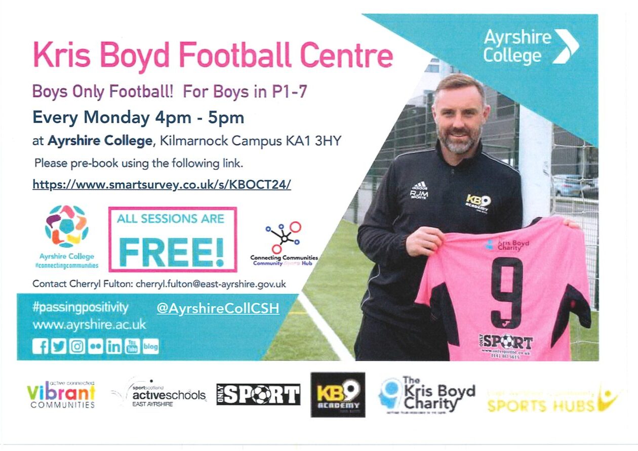 Kris Boyd Football Sessions | Mount Carmel Primary School