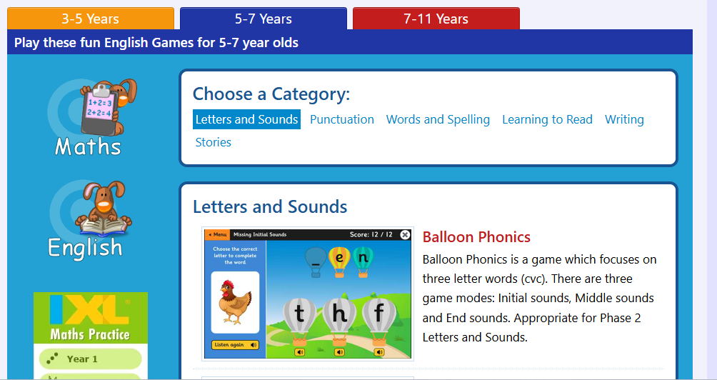 Homework – Primary 3