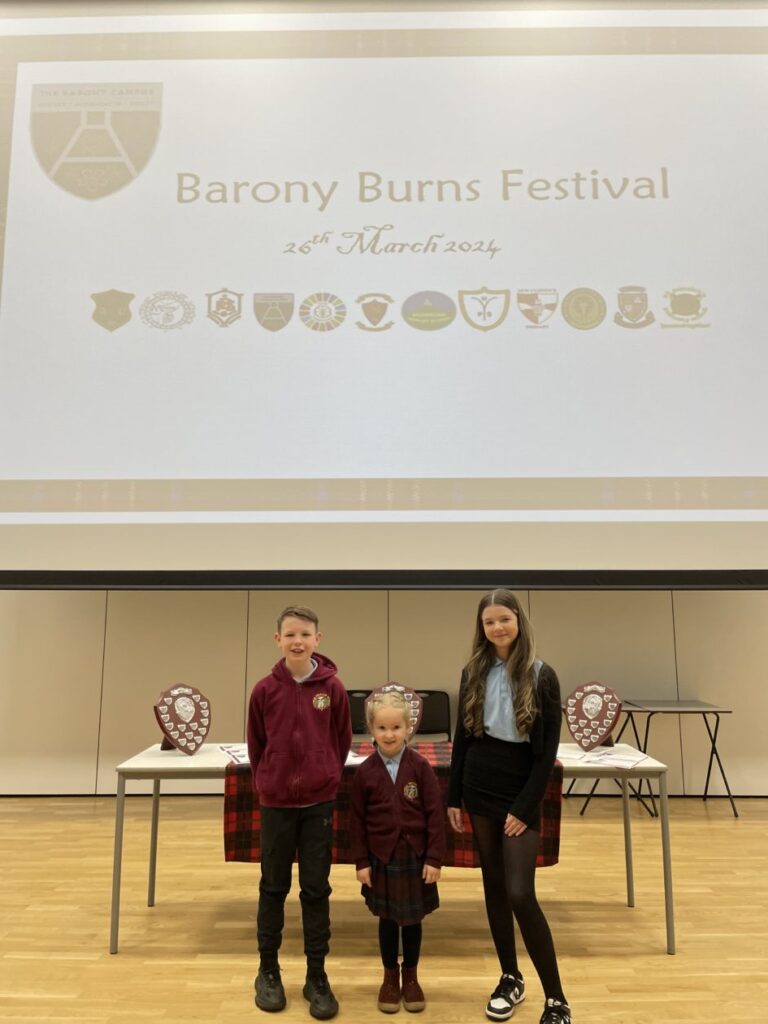 Barony Burns Festival | Catrine Primary School