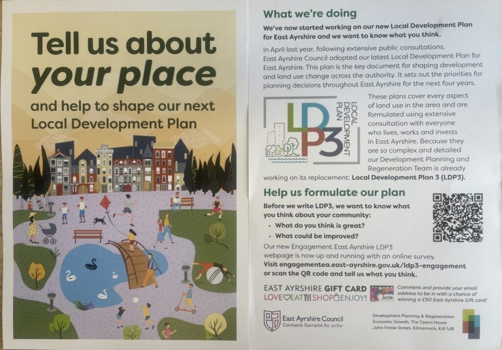 EA- Local Development Plan | Catrine Primary School