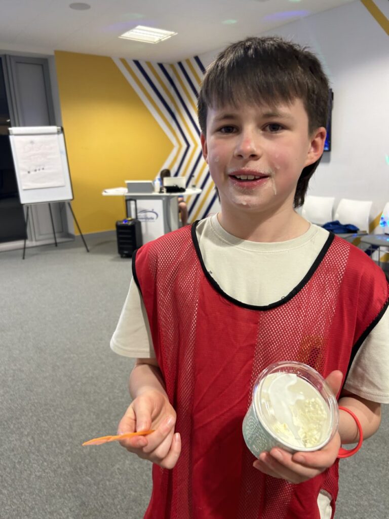 Ice cream and some dancing!