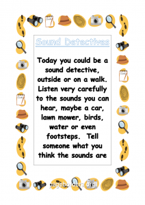 Sound Detective Activity