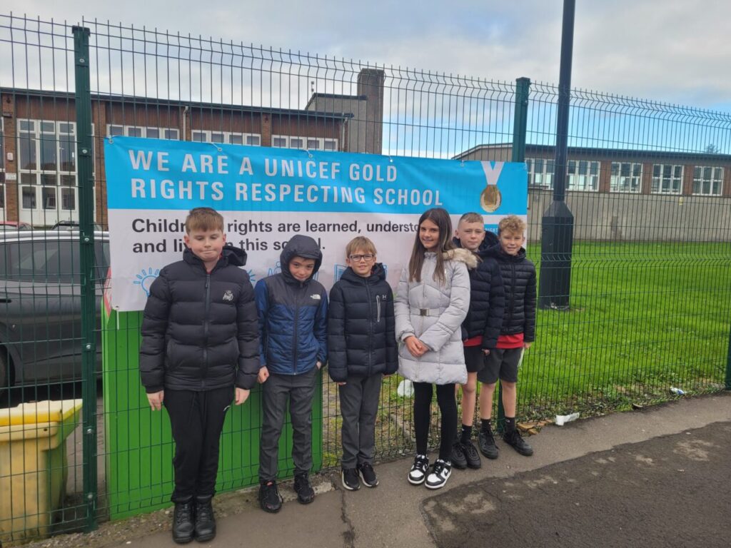 Gold Rights Respecting School | Drongan Primary School and ECC