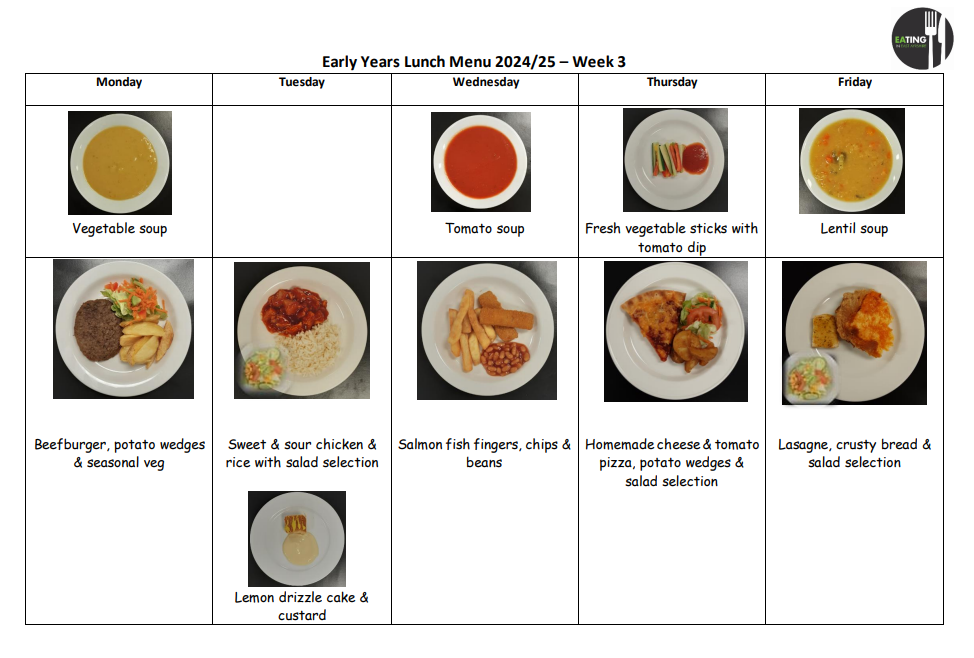 Lunch Menus – THE BRIDGE