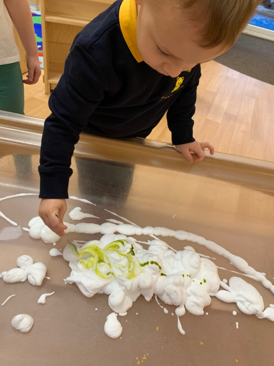 3rd Sarah’s Sensory Foam Activity | Lainshaw Early Childhood Centre