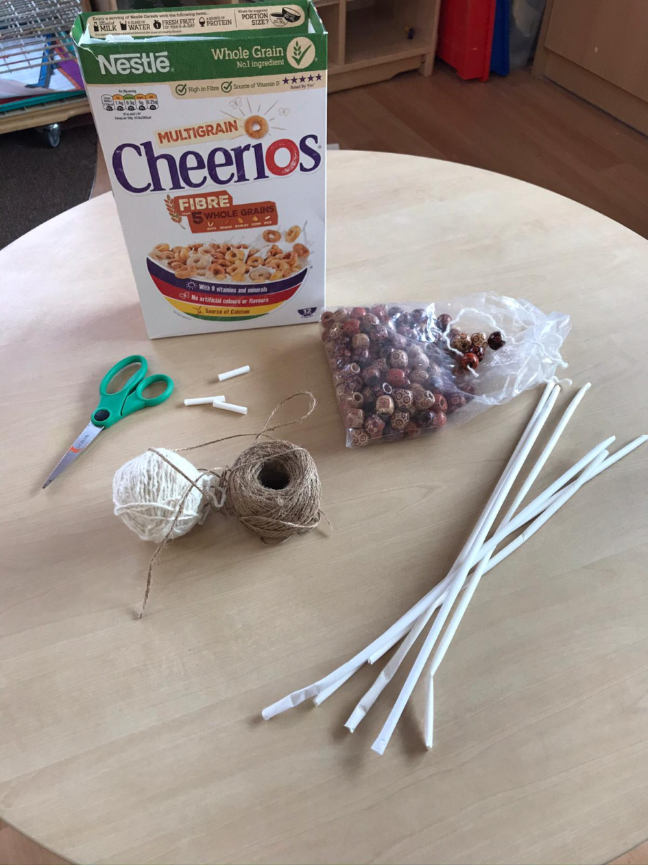 18th Steph’s Homemade Necklace Activity | Lainshaw Early Childhood Centre
