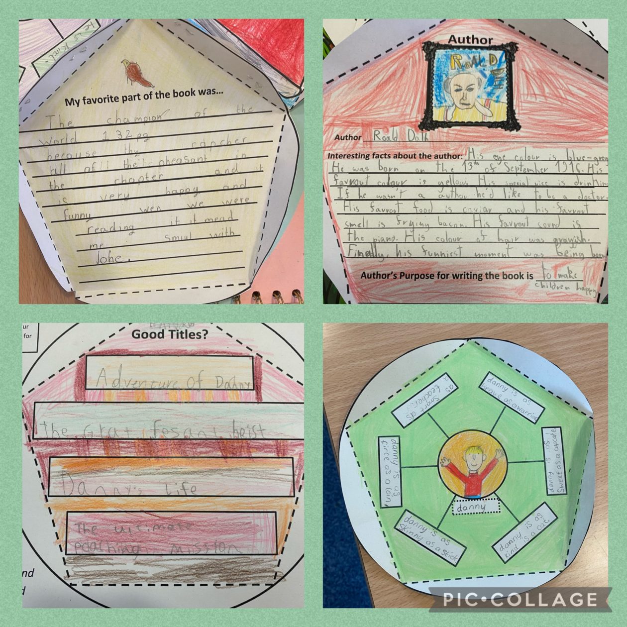 P4/5 Danny Champion of the World Book Reviews | Primary 4/5_23/24