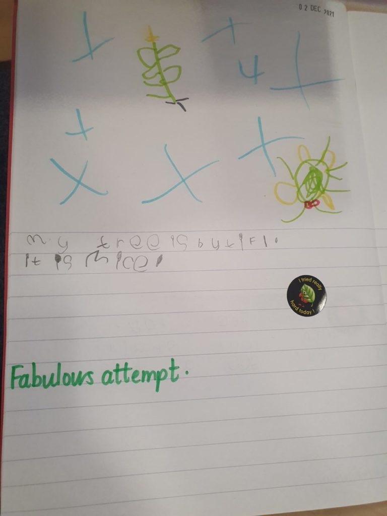 P1 Writing | Primary 1_21/22