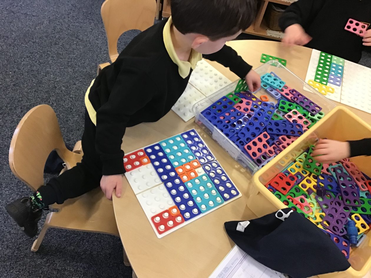P1 Symmetry with Numicon | Primary 1_21/22