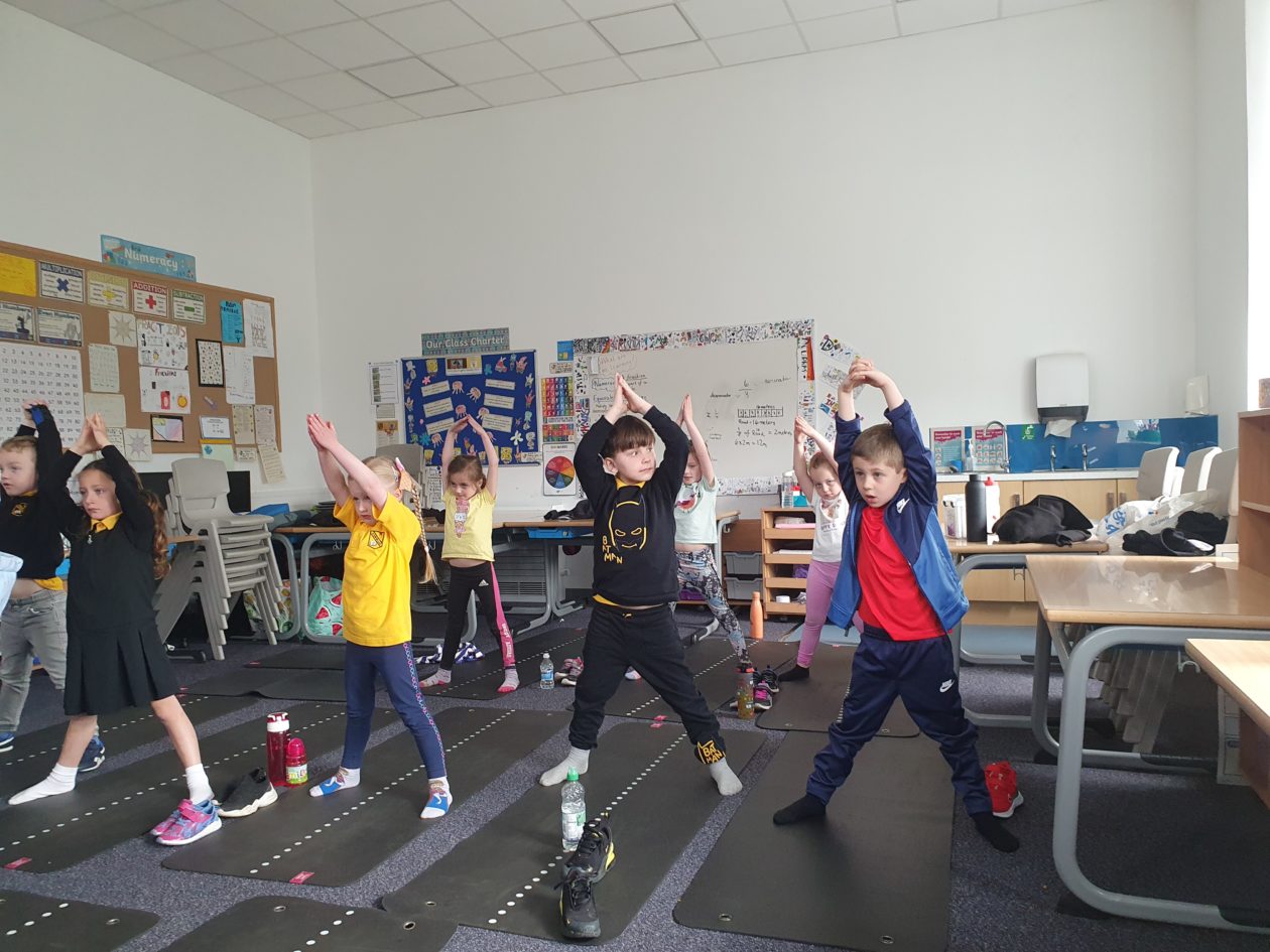 P1 Yoga #healthweek | Primary 1_22/23