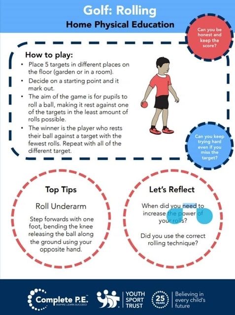 Daily PE challenge | Gargieston Primary and ECC