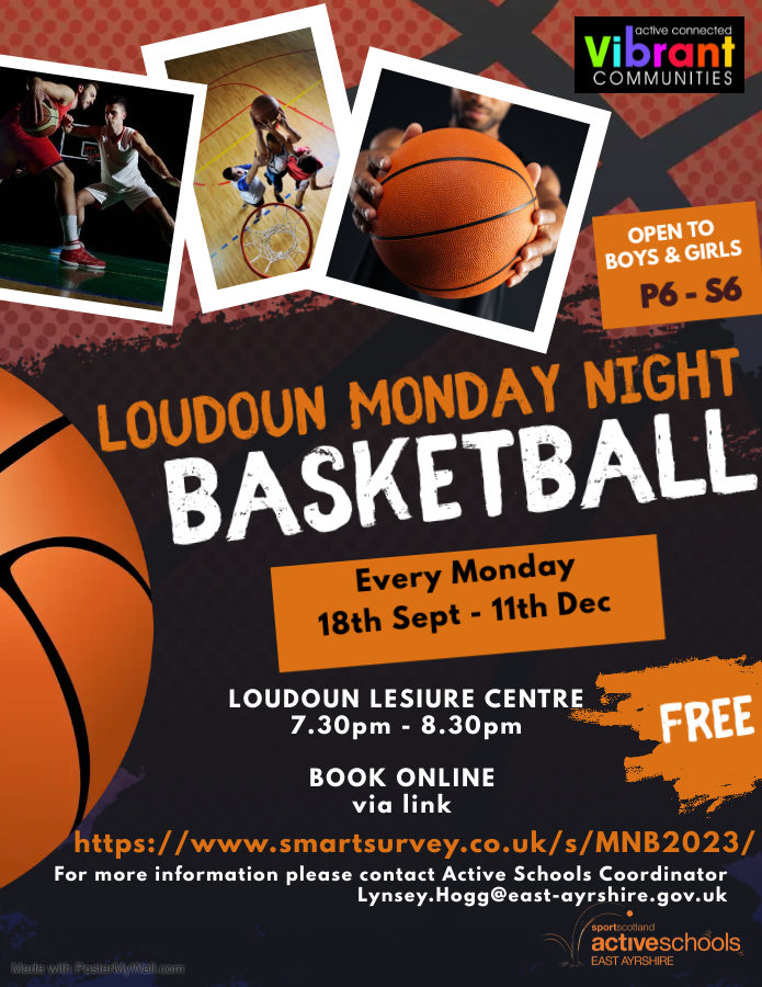 P6 – S6 MONDAY NIGHT BASKETBALL