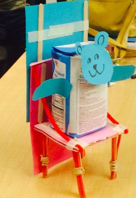 Build a chair for baby bear