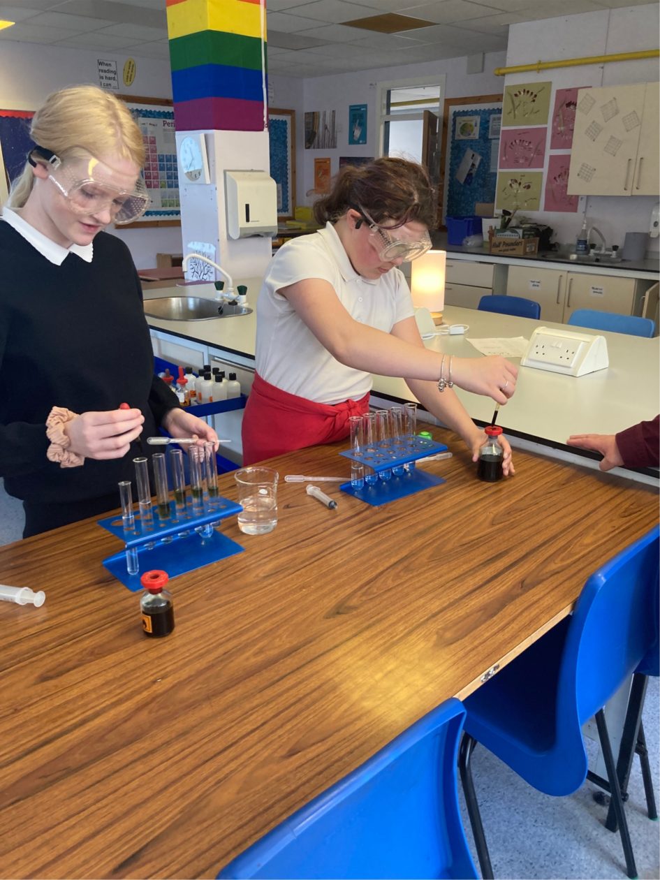 P7 Science taster session at Doon Academy!