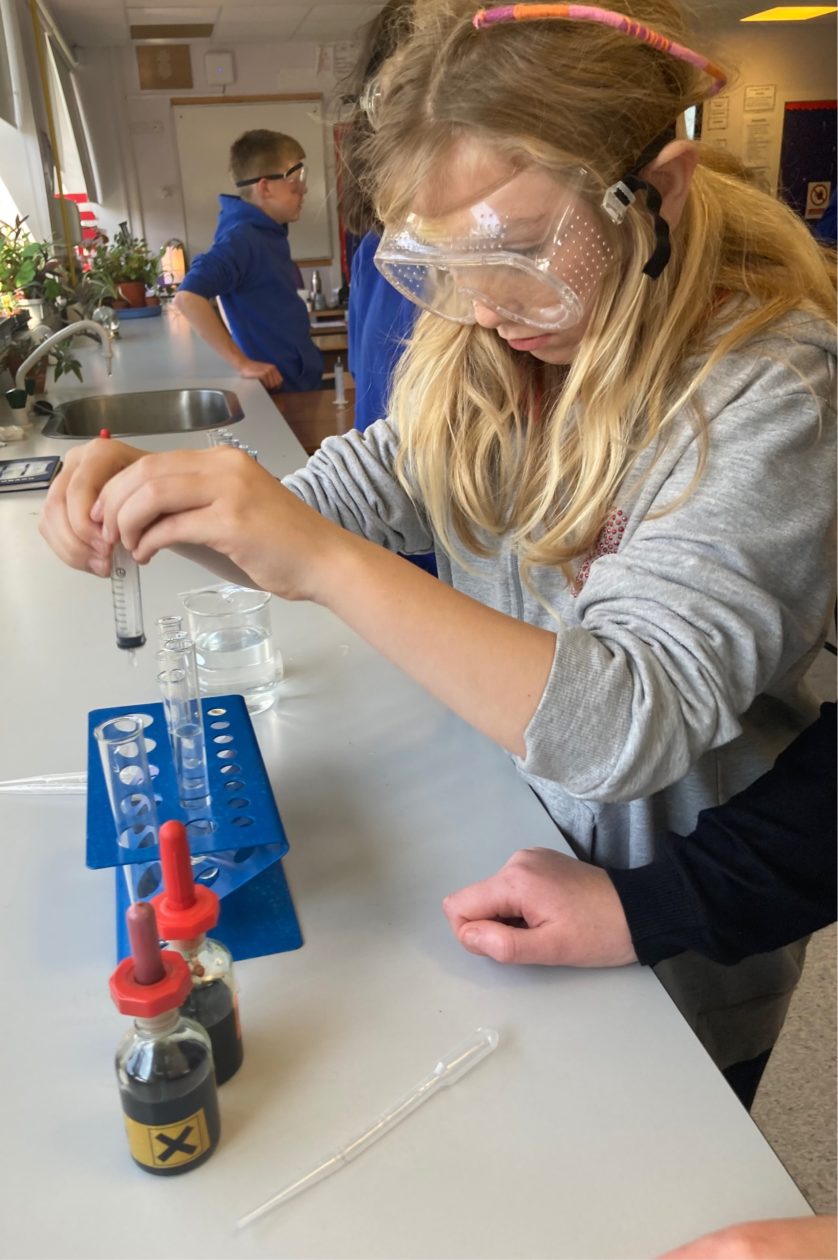 P7 Science taster session at Doon Academy!