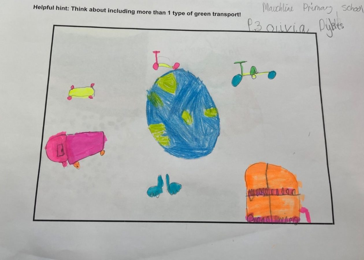 JRSO Greener Transport Future Competition Winners | Mauchline Primary ...