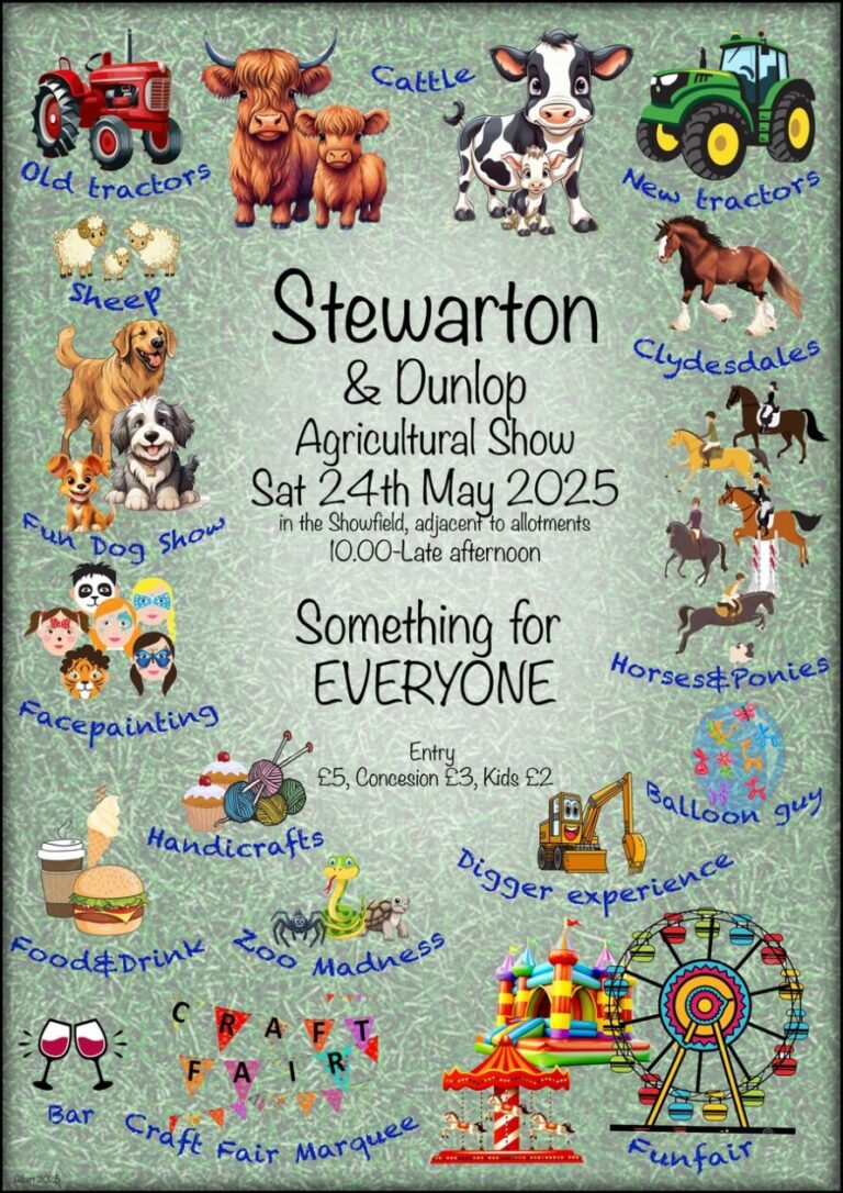 Stewarton Show 24th May 2025 – NETHER ROBERTLAND PRIMARY SCHOOL