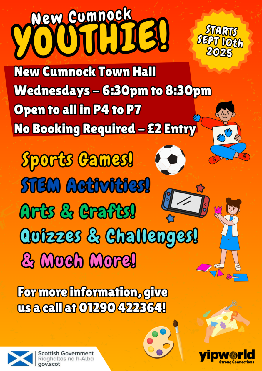 NC Youthie Flyer – Sep25 | New Cumnock Primary School