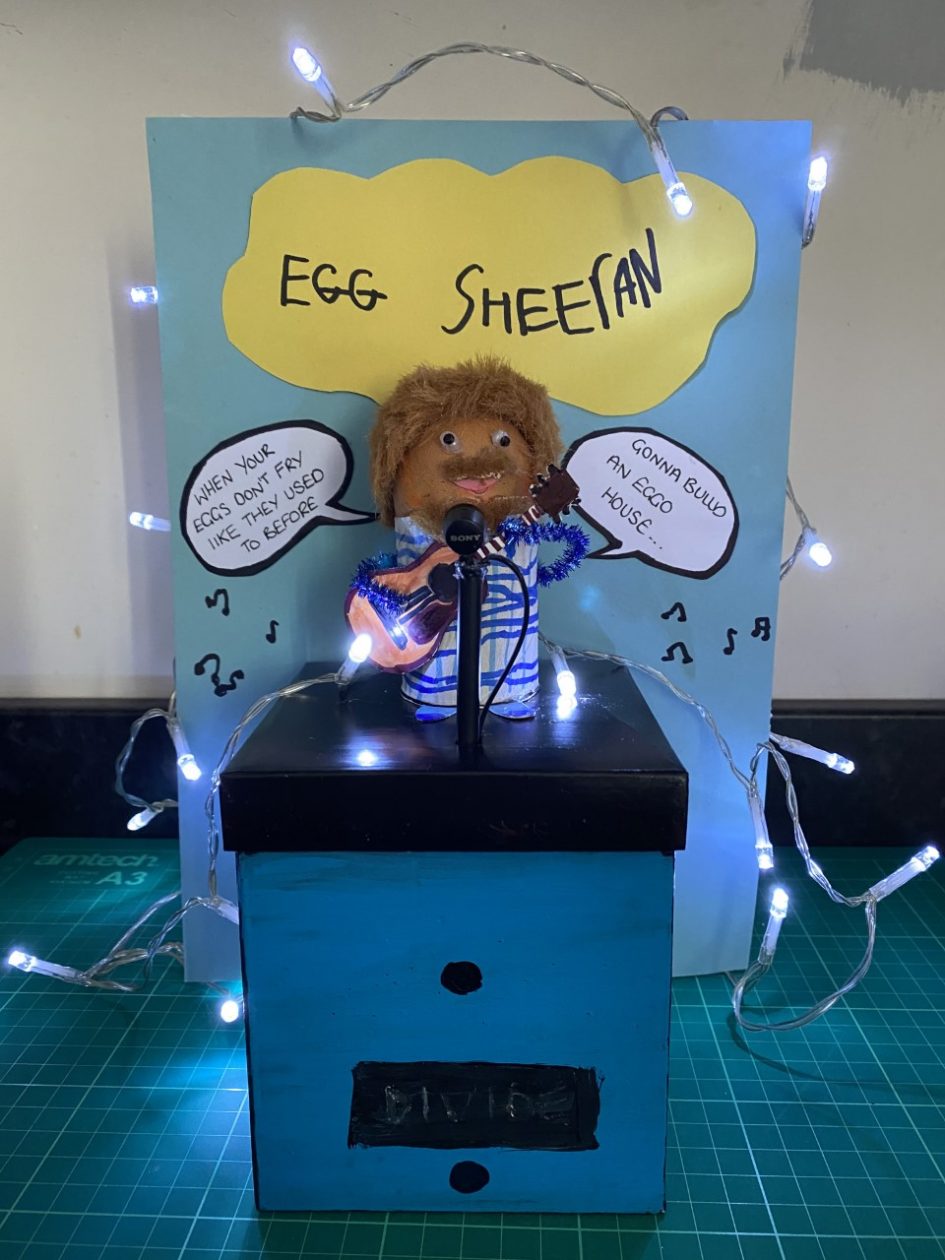‘Egg-Sheeran’ – You’re our WINNER! – Onthank Primary 2021