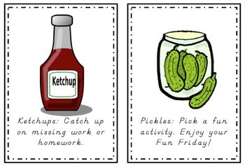 Ketchup Friday! | St Sophia's Primary 1/2 Blog